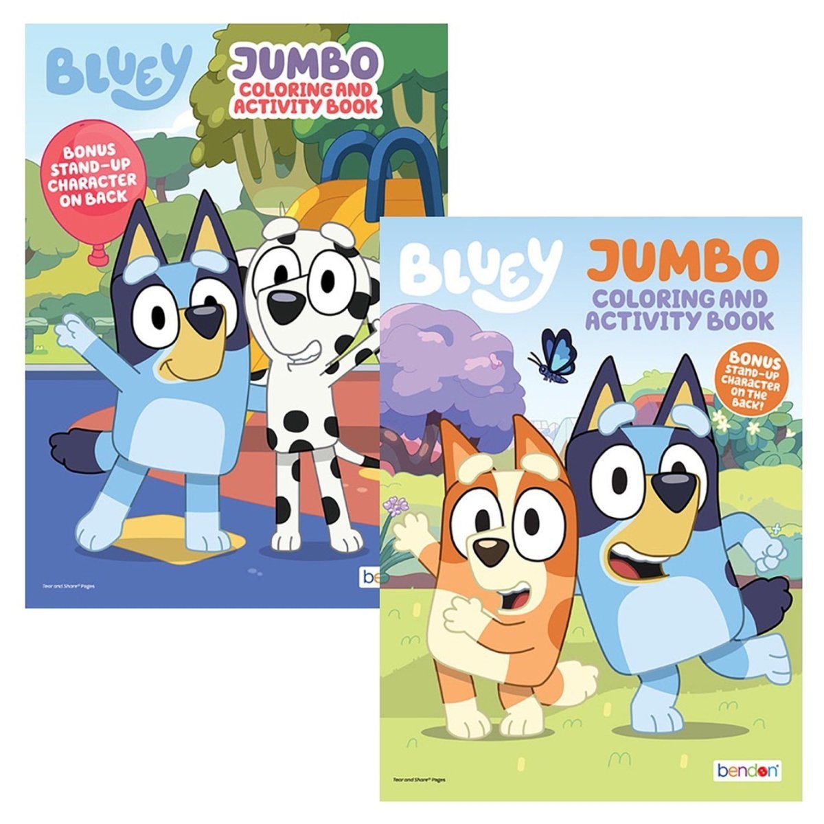 Bluey Jumbo Colouring and Activity Book, 1 Count | Party Expert