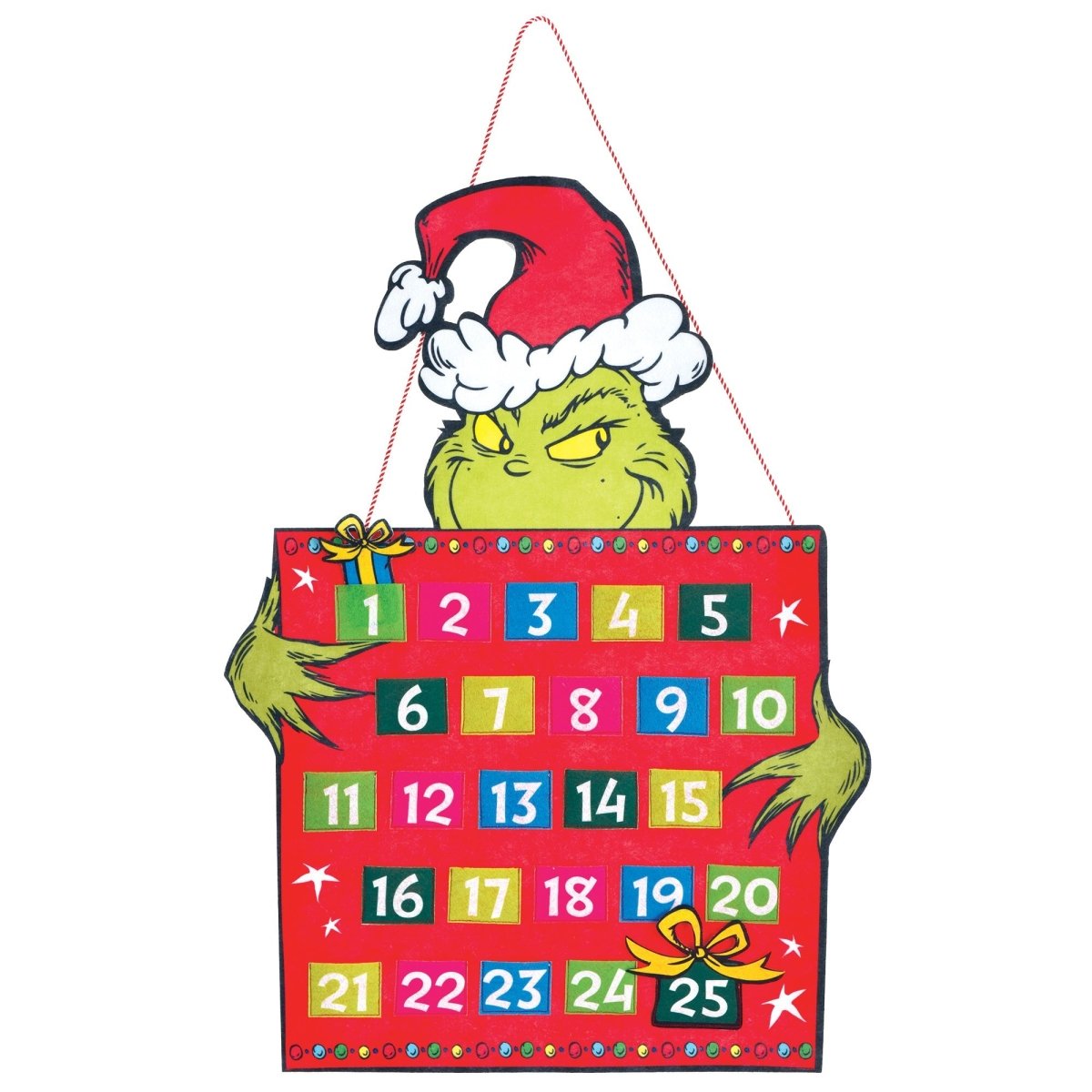 The Grinch Christmas Countdown Calendar | Party Expert