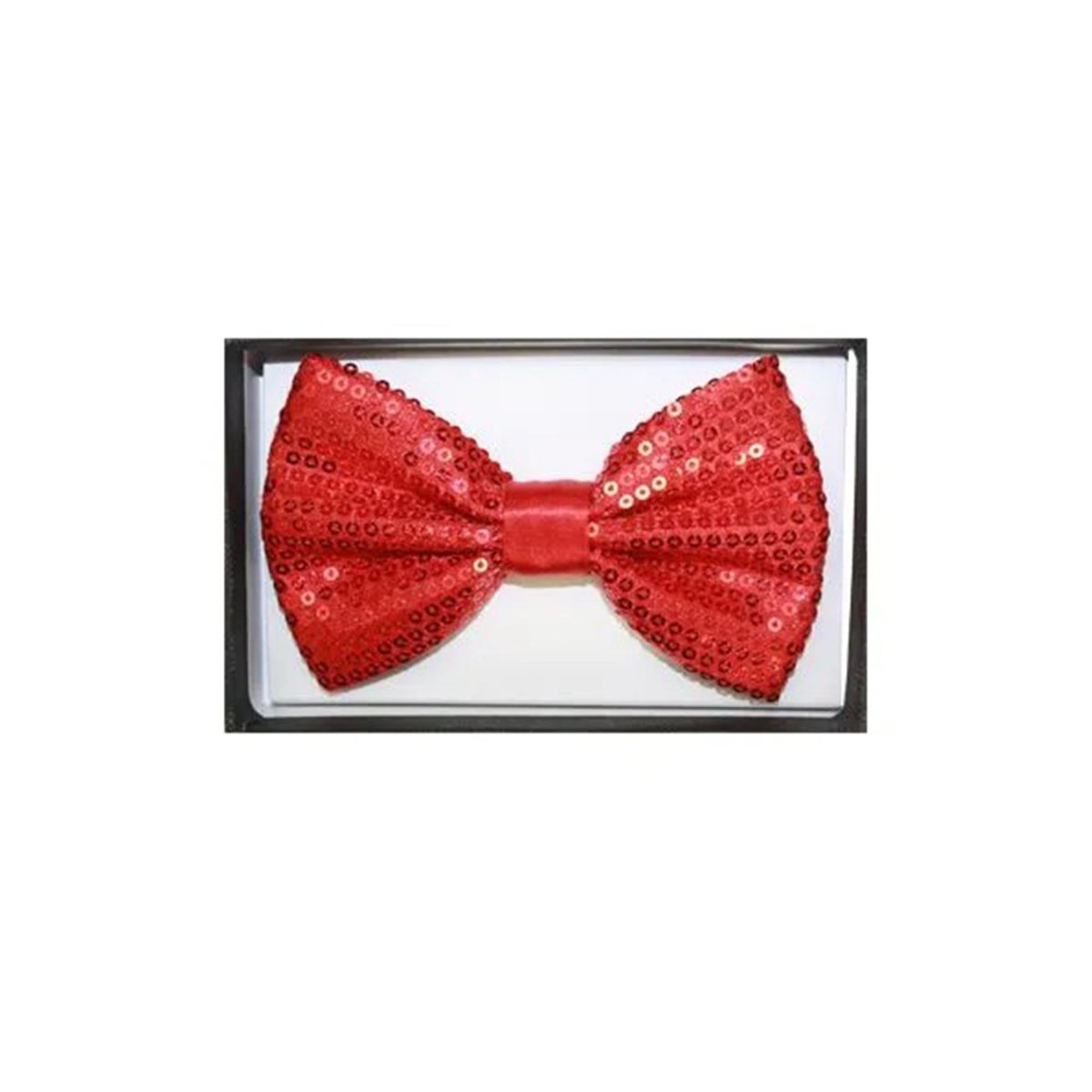 Red Sequin Bow Tie | Party Expert