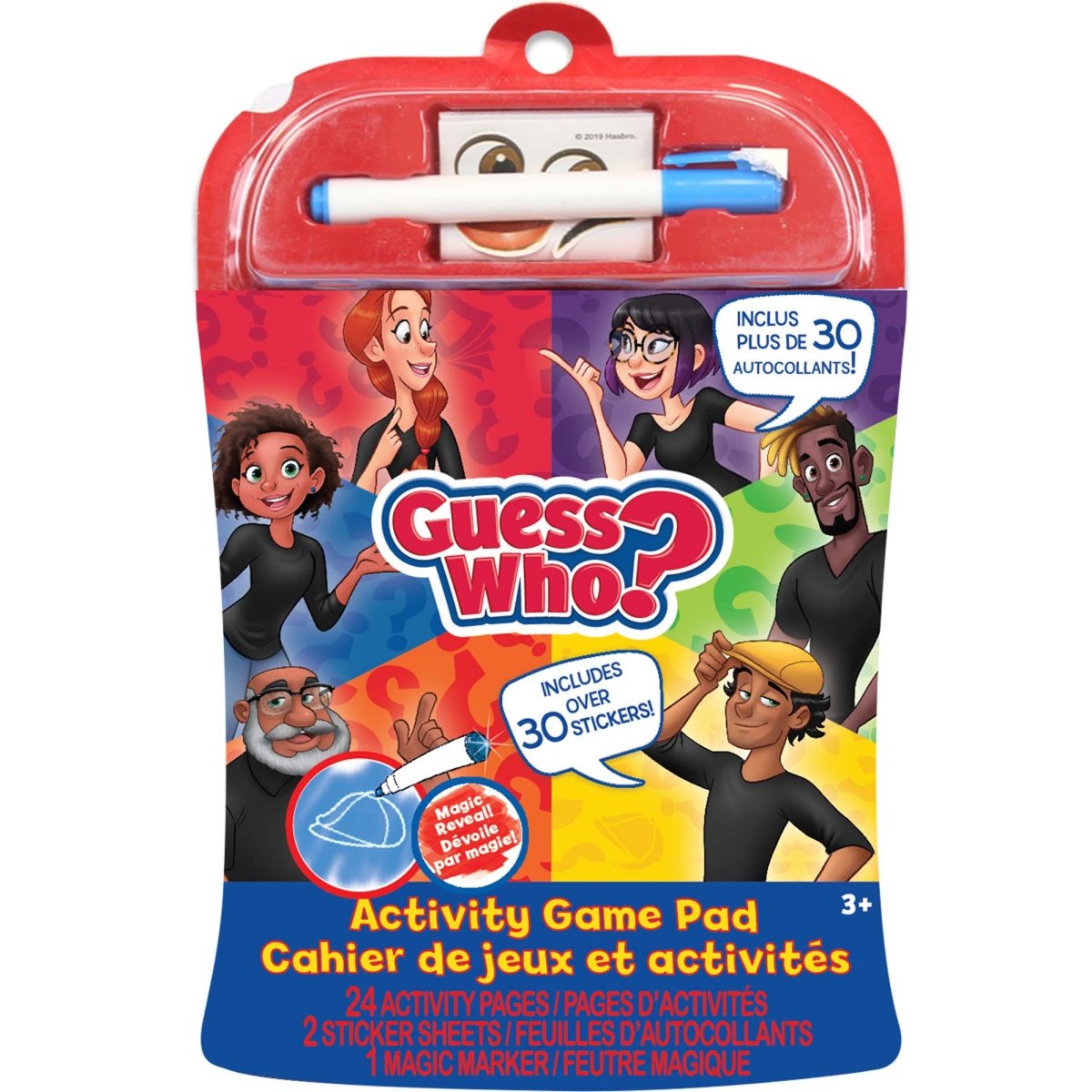 Guess Who? Game Activity Pad, 1 Count | Party Expert