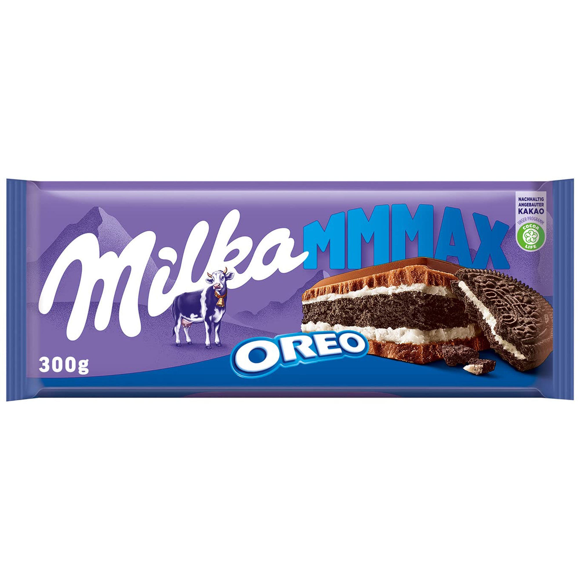 Milka Mmmax Oreo Chocolate Bar 300g Party Expert