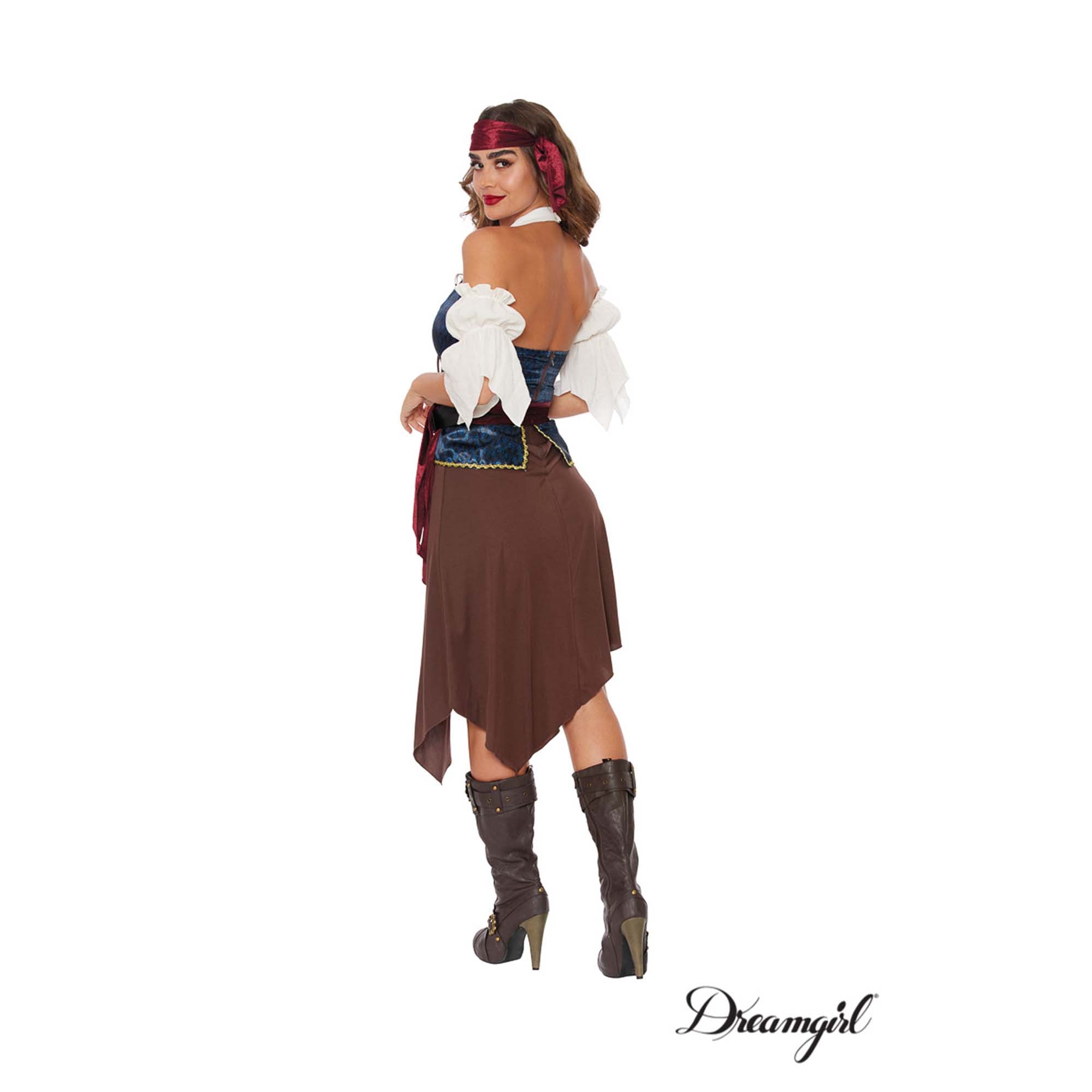 Rogue Pirate Wench Costume For Adults Party Expert