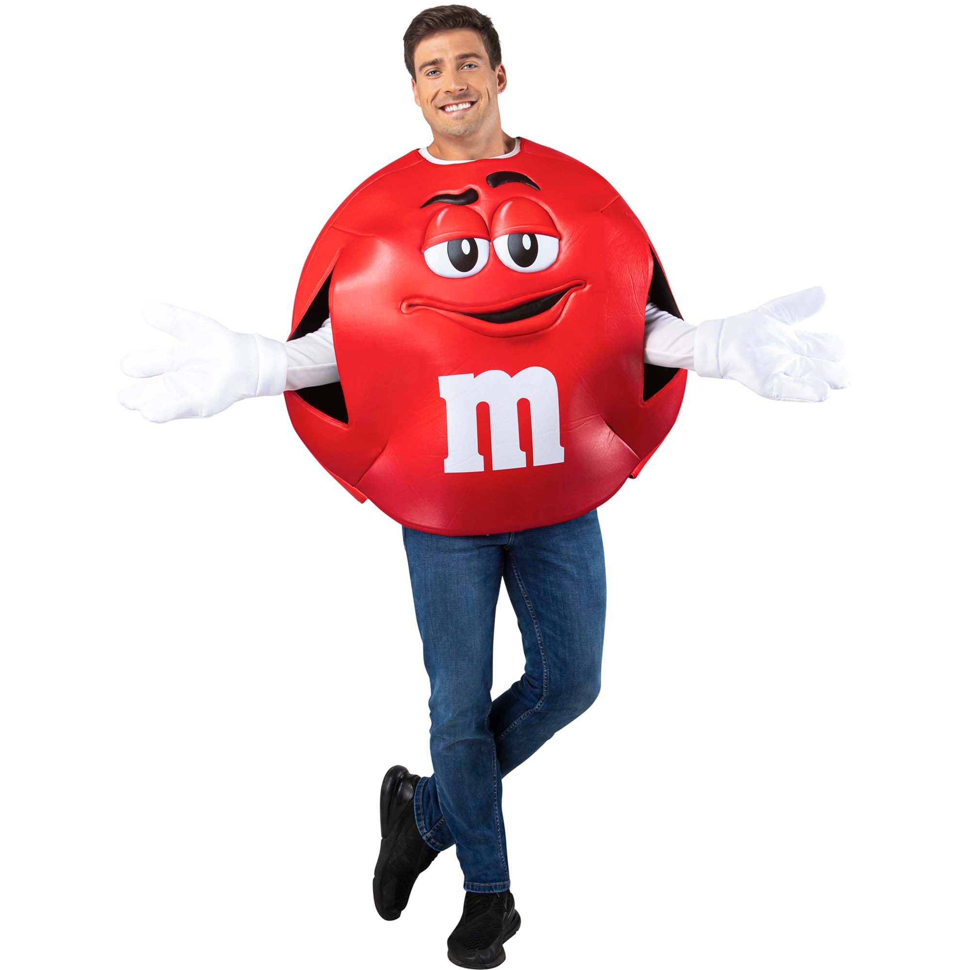Red M&M Costume for Adults | Party Expert