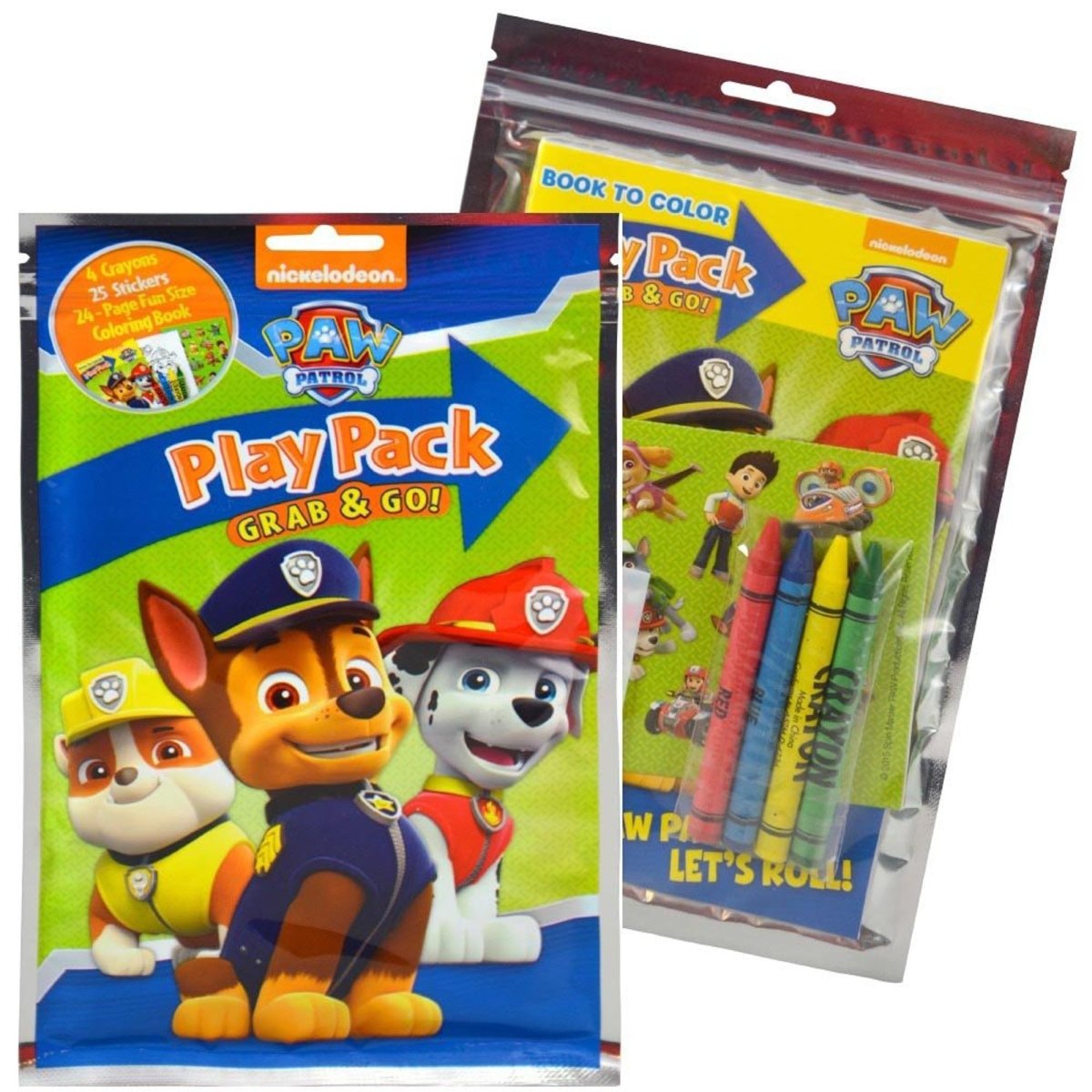 Paw Patrol Grab n Go Play Pack, 1 Count | Party Expert