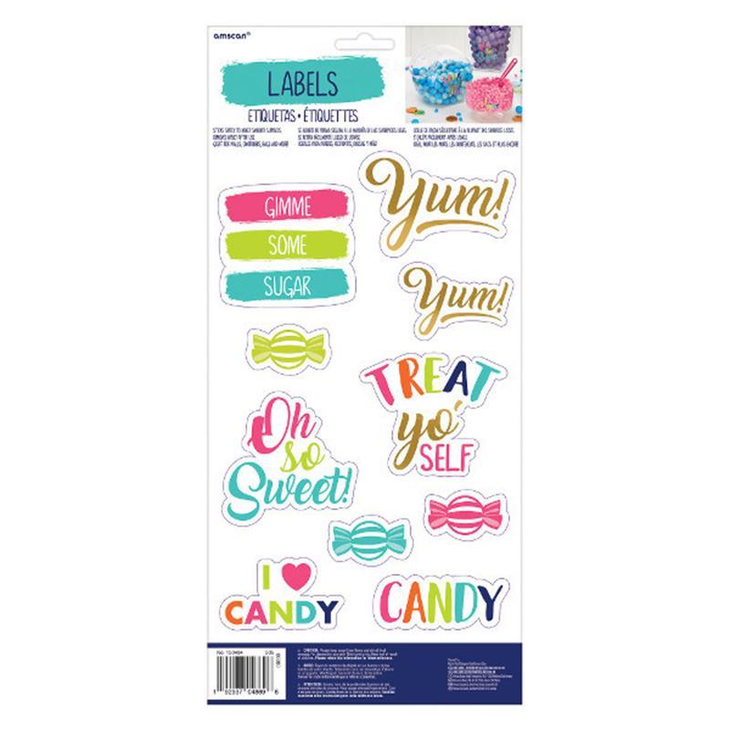 Sweets & Treats Labels | Party Expert