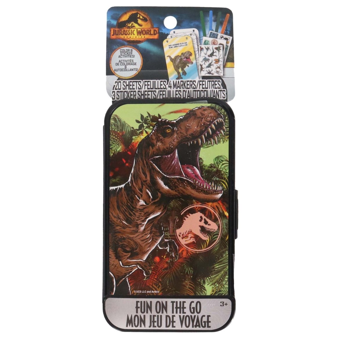 Jurassic World Sticker Activity Kit, 1 Count | Party Supplies – Party ...