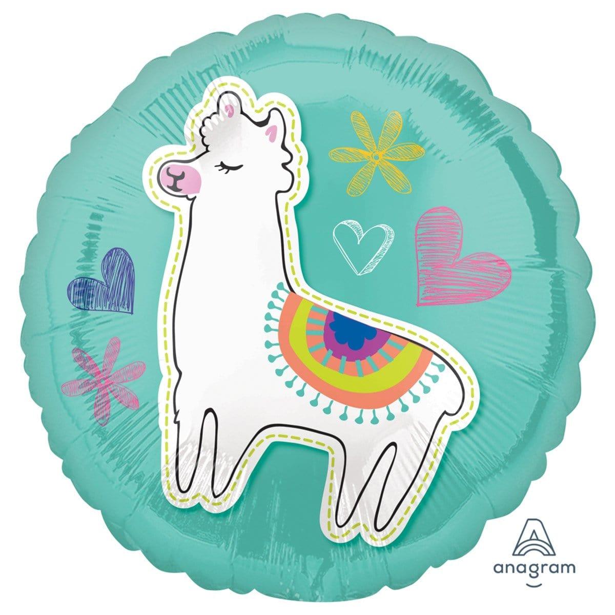 Llama Foil Balloon, 18 Inches | Party Expert