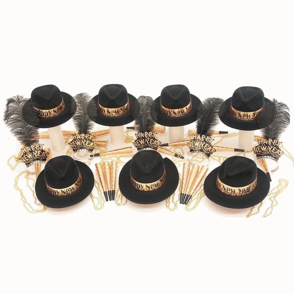 Gold Prism Party Kit For 10 People – Party Expert