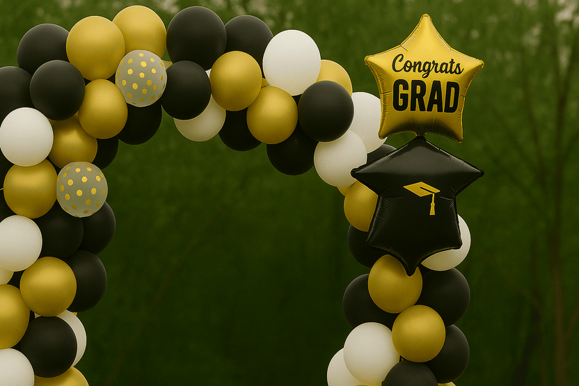 Make Your Grad Party Pop with a DIY Balloon Arch – Party Expert