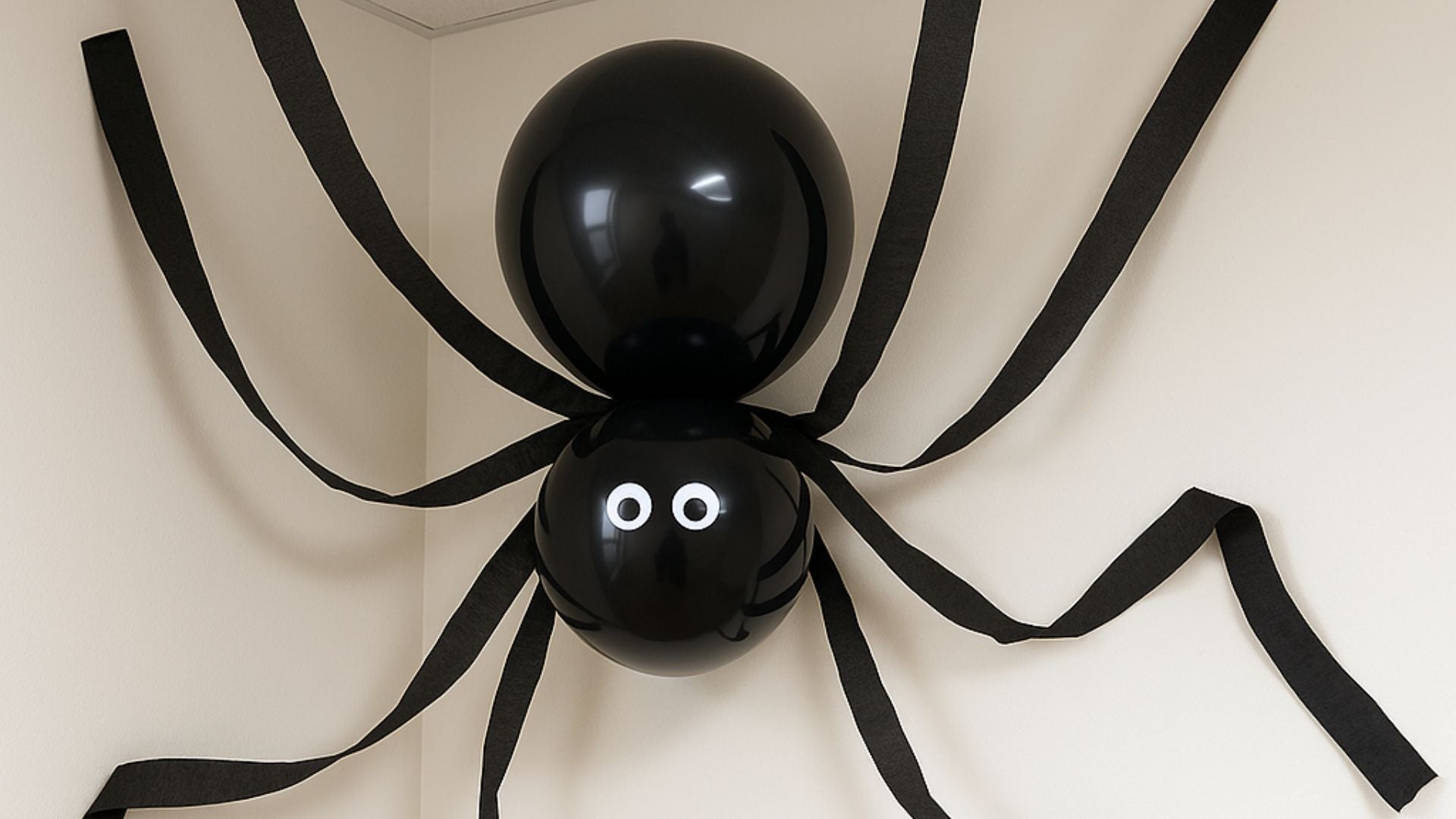 DIY Giant Balloon Spider 🕷️ – Party Expert