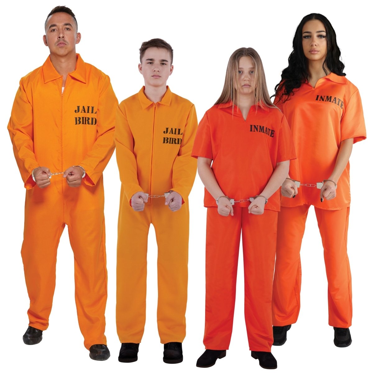 BUNDLE - FAMILY COSTUME - Inmate – Party Expert