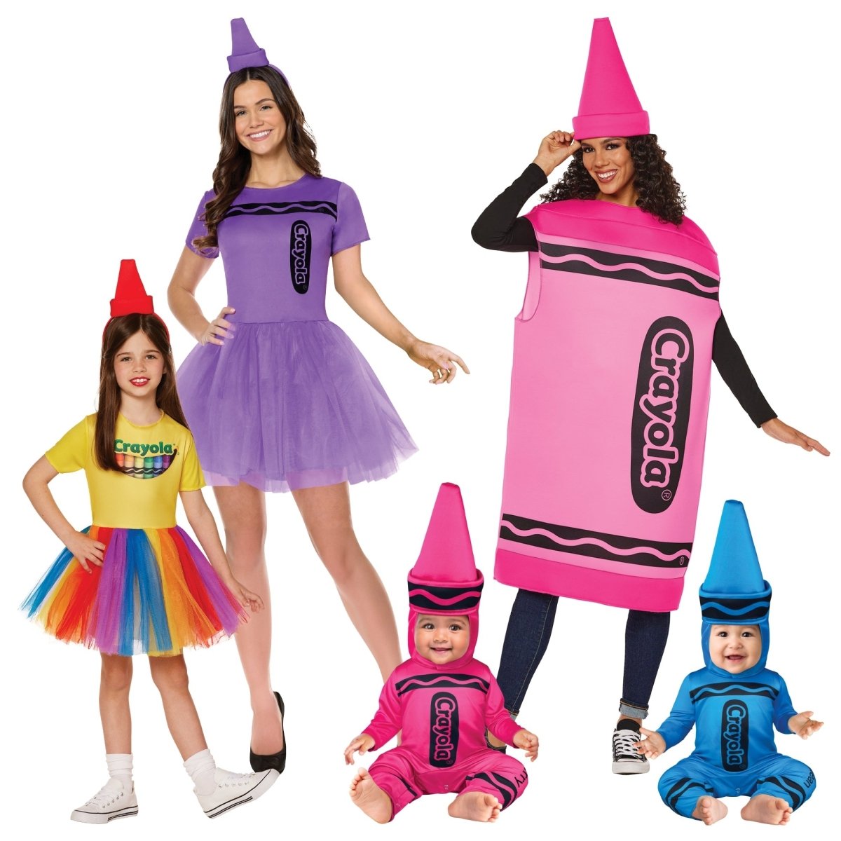 BUNDLE - FAMILY COSTUME - Crayola – Party Expert
