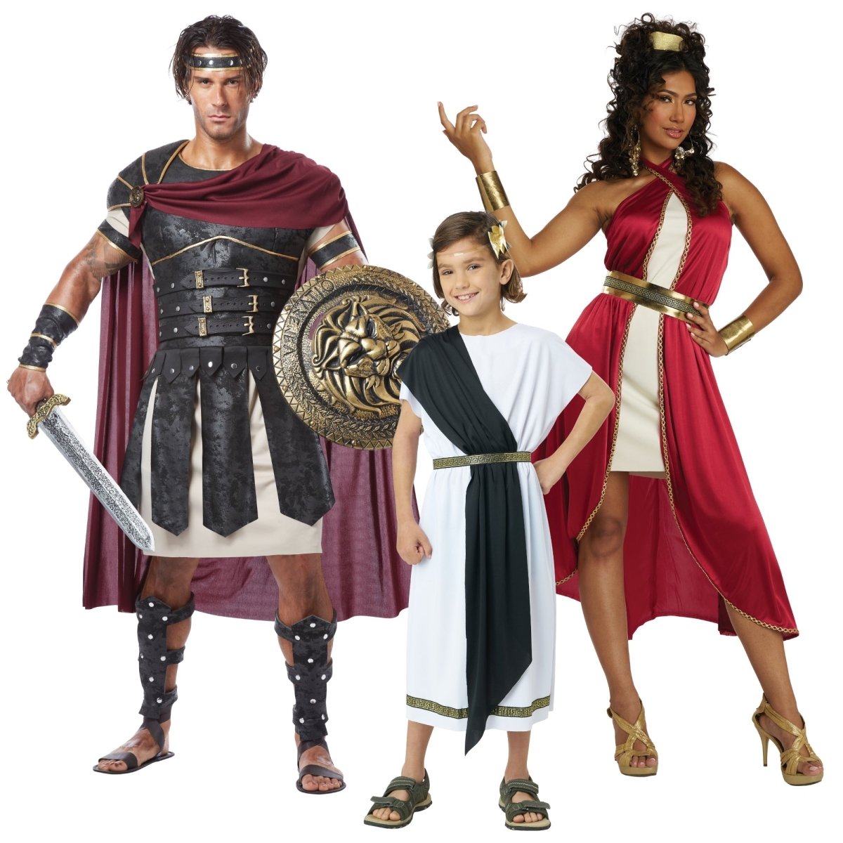 BUNDLE - FAMILY COSTUME - Roman – Party Expert