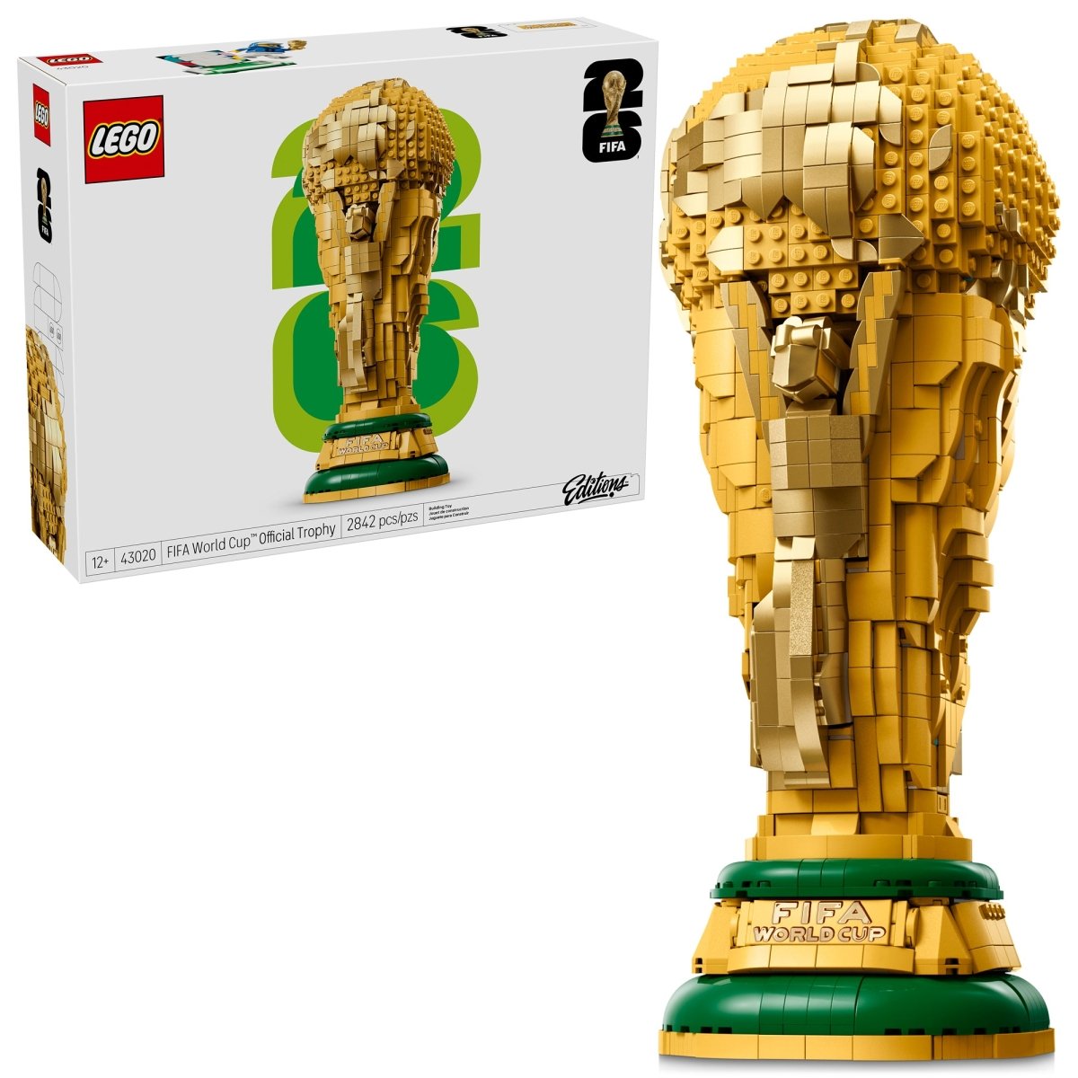 LEGO Editions FIFA World Cup Official Trophy, 43020 | Party Expert