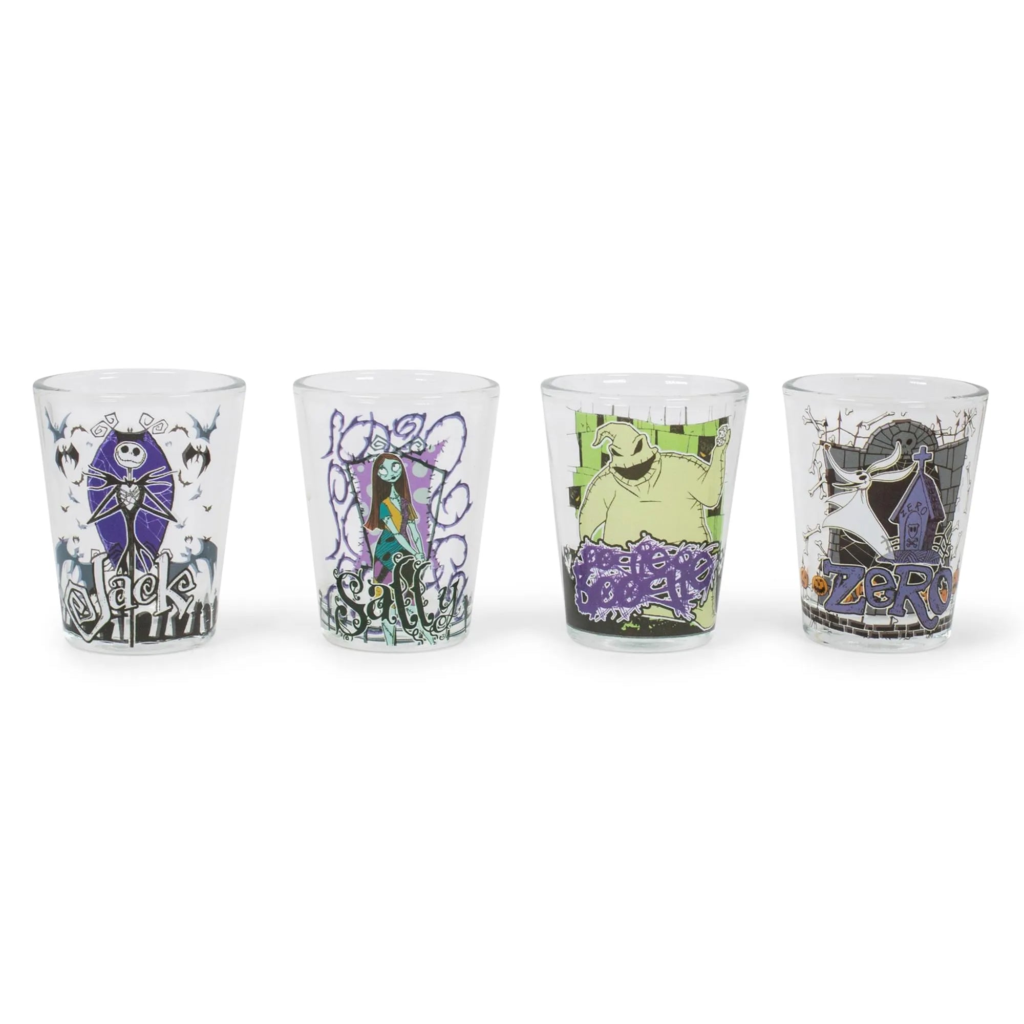 Nightmare Before Christmas Mini Shot Glass Set, 4 Count | Party Expert