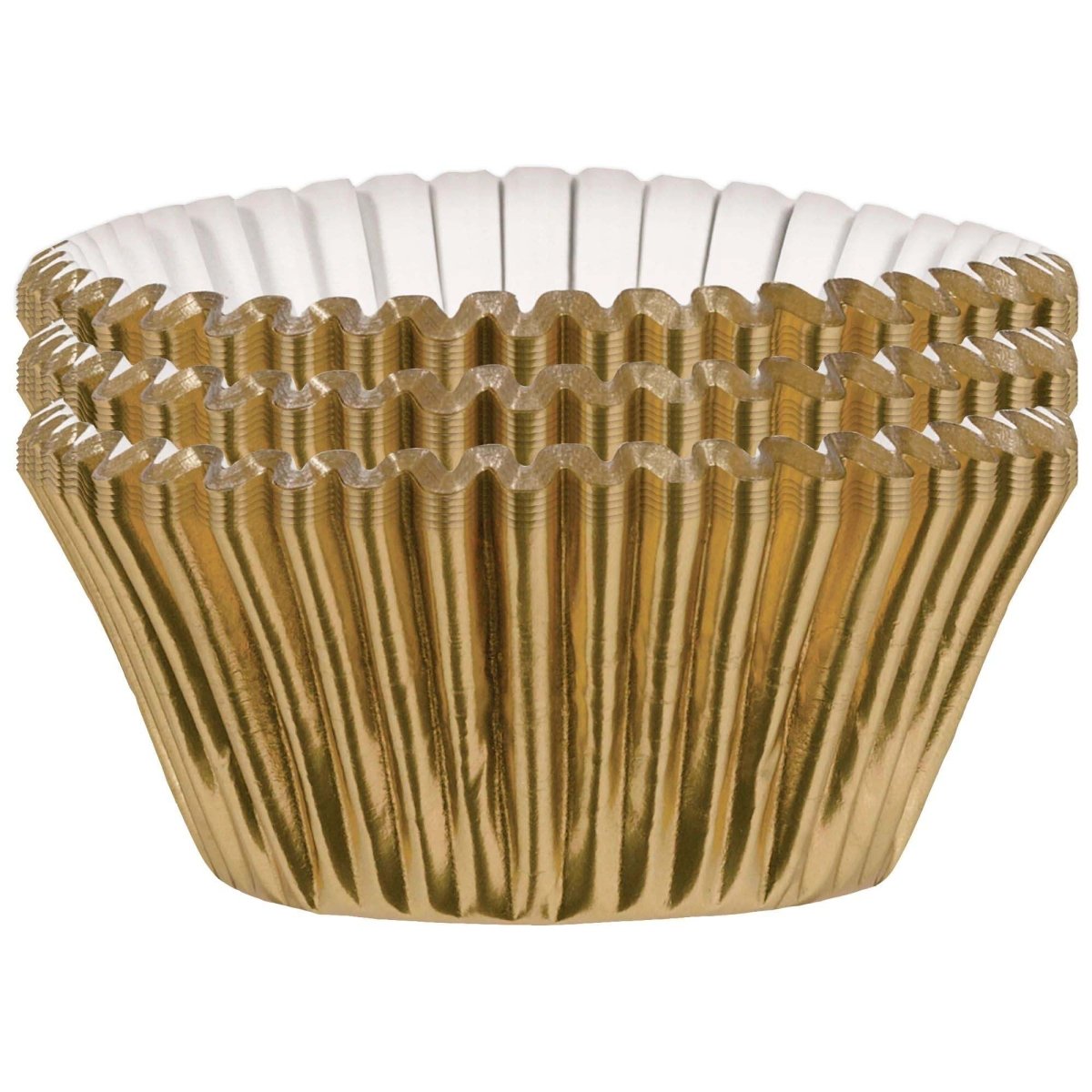 Gold Baking Cups, 24 Count | Party Expert