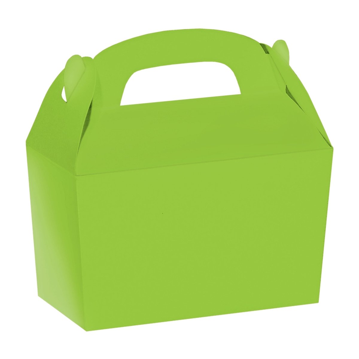 Lime Green Paper Gable Box | Party Expert