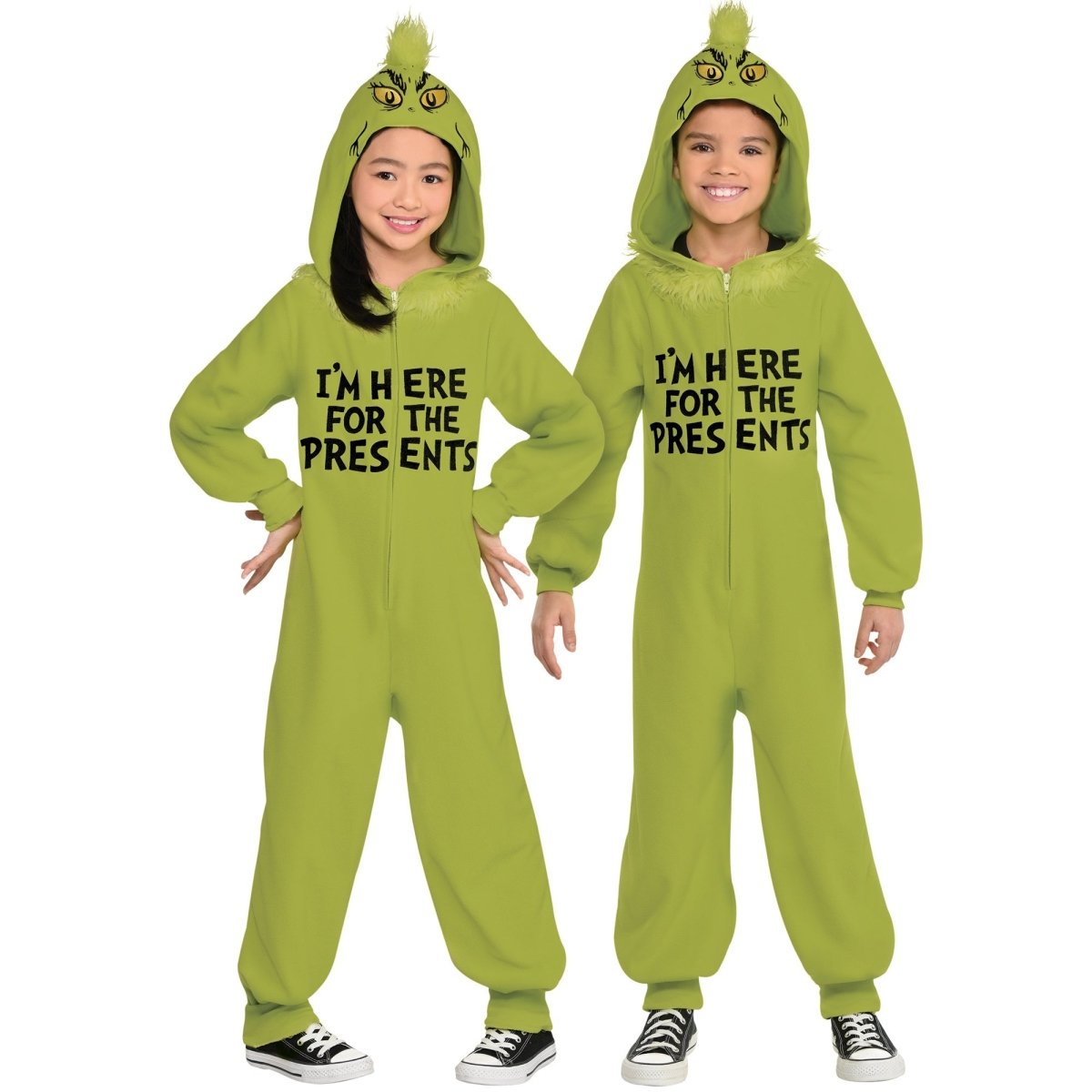 The Grinch Zipster Costume for Kids | Party Expert