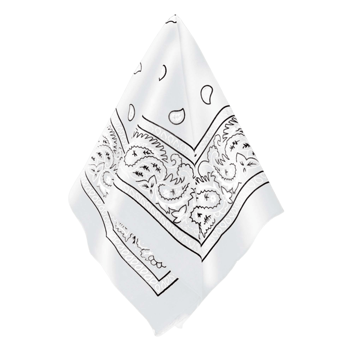White Bandana, 1 Count | Party Expert