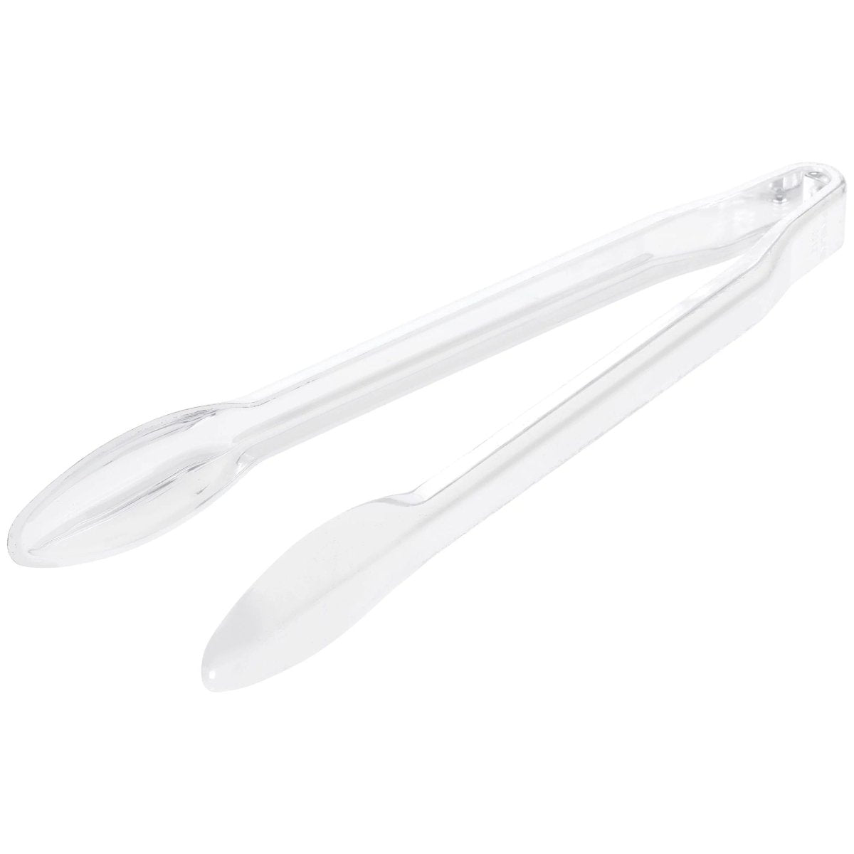 Frosty White PET Plastic Tongs | Party Expert