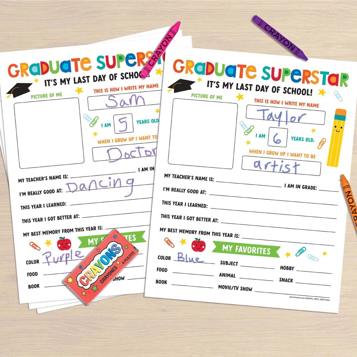 Graduation Fun Activity Sheets, 24 Count | Party Expert