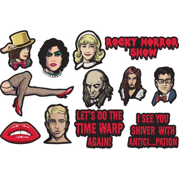 Rocky Horror Show Cutouts, 12 Count | Party Supplies – Party Expert