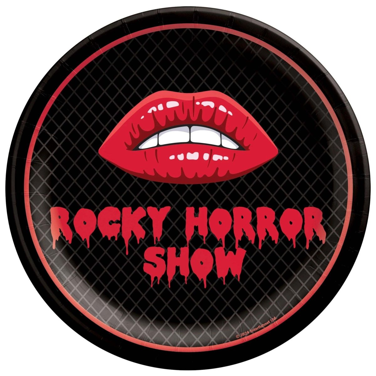 Rocky Horror Show Large Round Lunch Paper Plates | Party Supplies ...