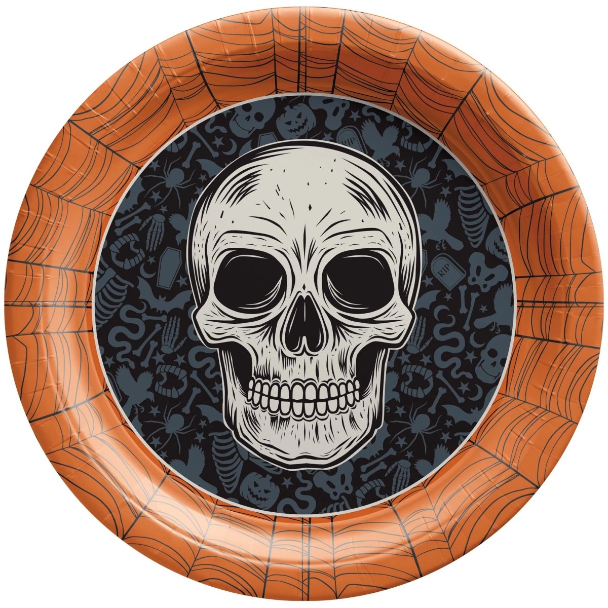 Wicked Haunting Large Round Lunch Paper Plates | Party Expert