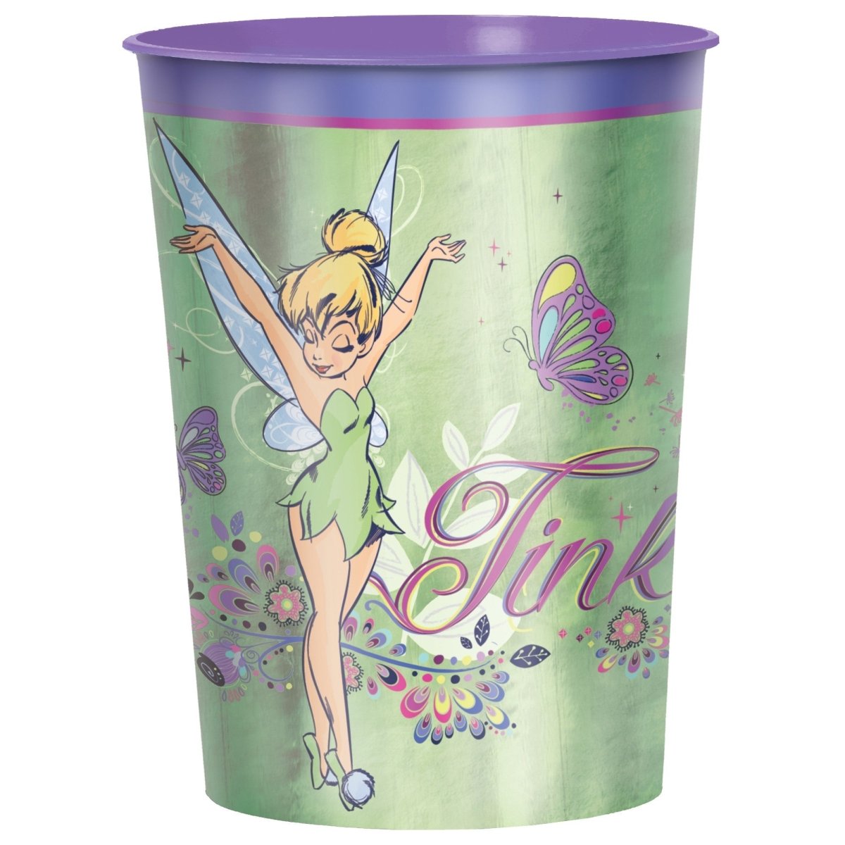 Tinker Bell Purple Party Favour Cup, 16 Oz, 1 Count | Party Supplies ...