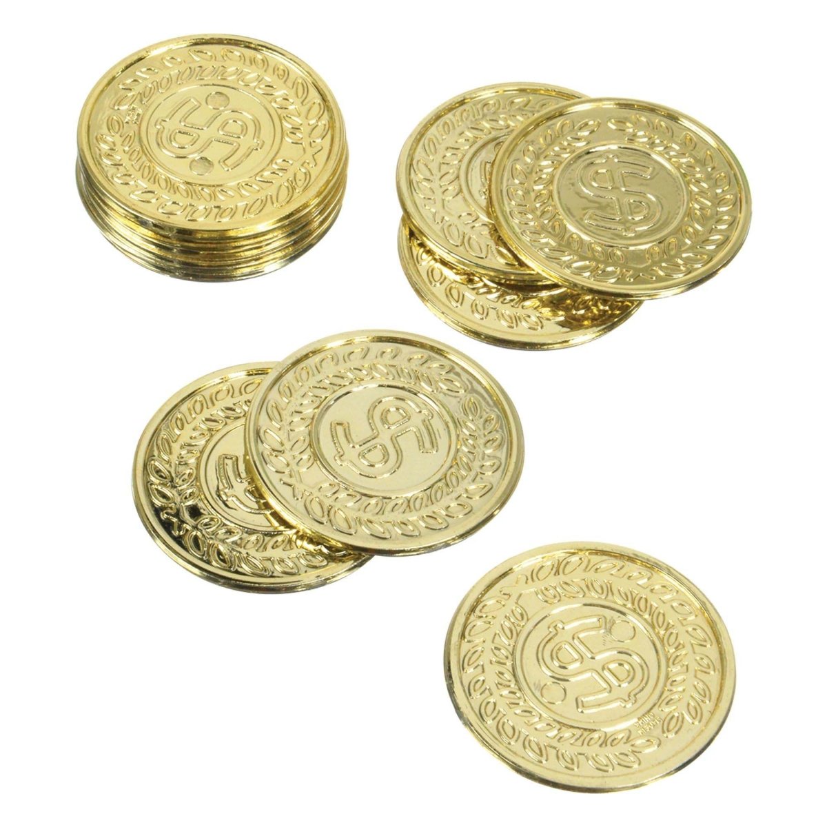 St-Patrick's Day Gold Coins, 100 Count | Party Expert
