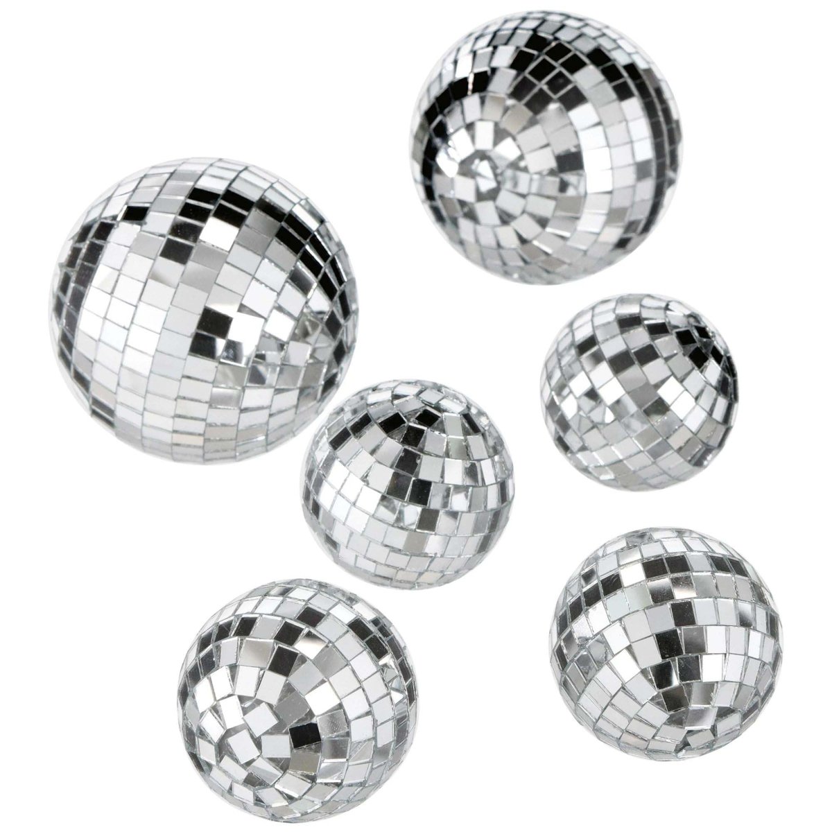 Disco Ball Set, 6 Count | Party Expert
