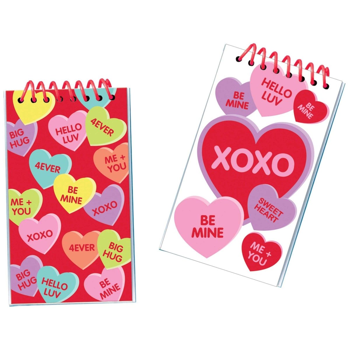 Valentine's Day Notepads, 12 Count | Party Expert