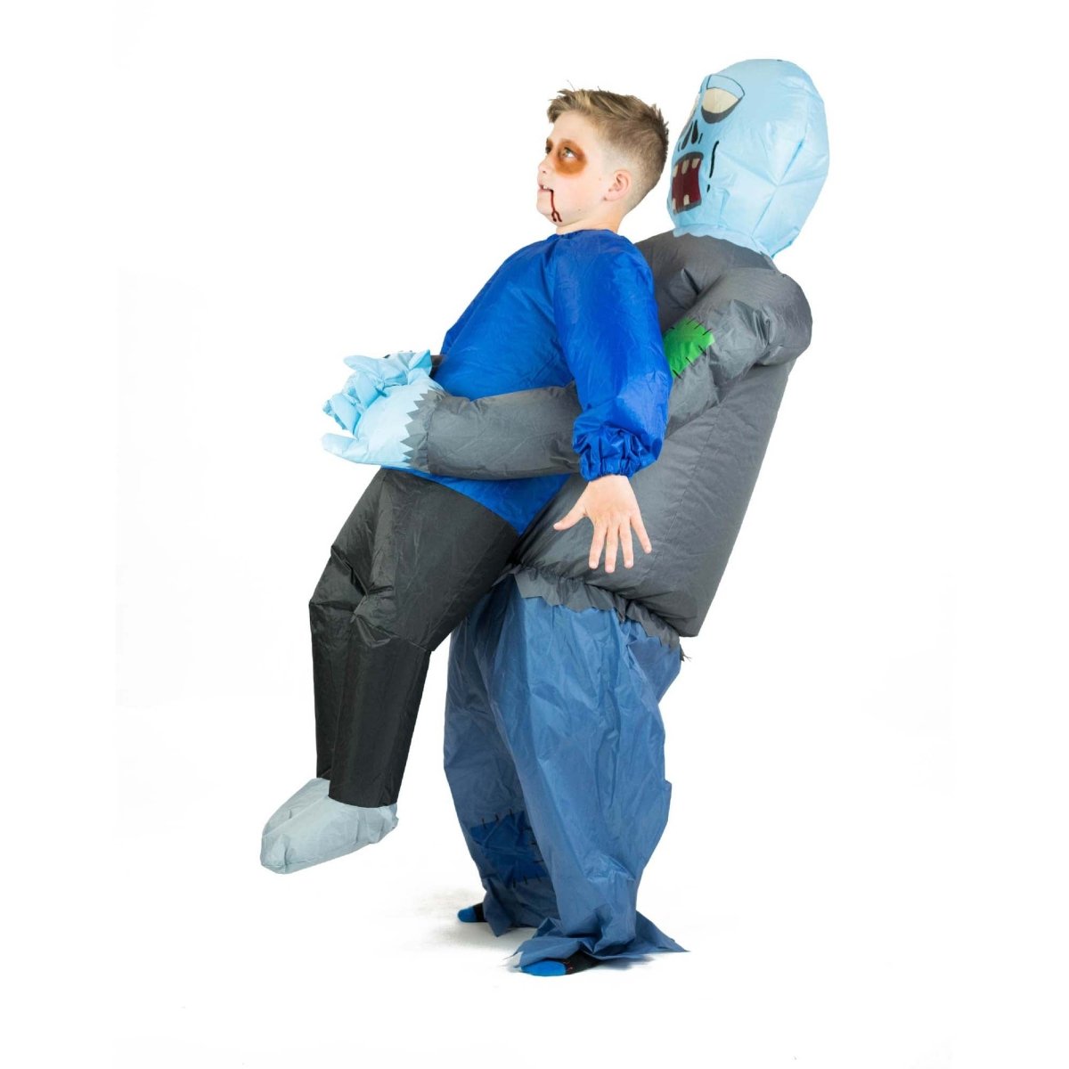 Inflatable Zombie Carrying You Costume for Kids | Party Expert