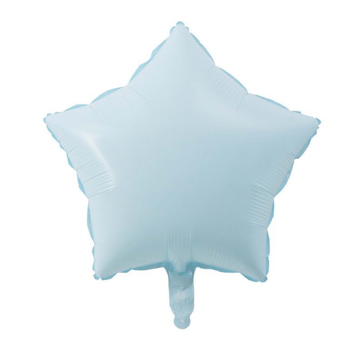 Pastel Light Blue Star Shaped Foil Balloon, 18 Inches | Party Expert