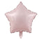 Pastel Light Pink Star Shaped Foil Balloon, 18 Inches | Party Expert