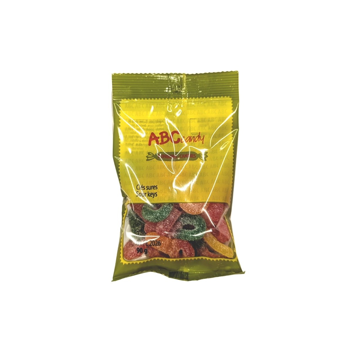 Sour Key Candies, 100g | Party Expert