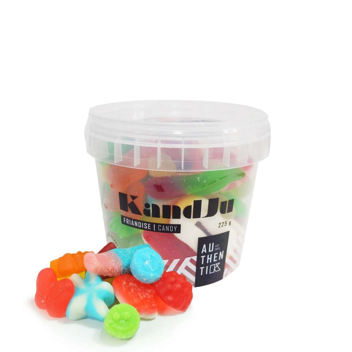 KandJu Regular Mix Candy Bucket, 225g, 1 count | Party Expert