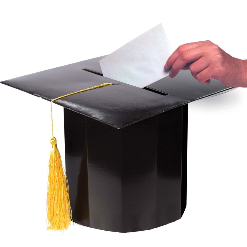 Graduation Hat Shaped Card Box | Party Expert