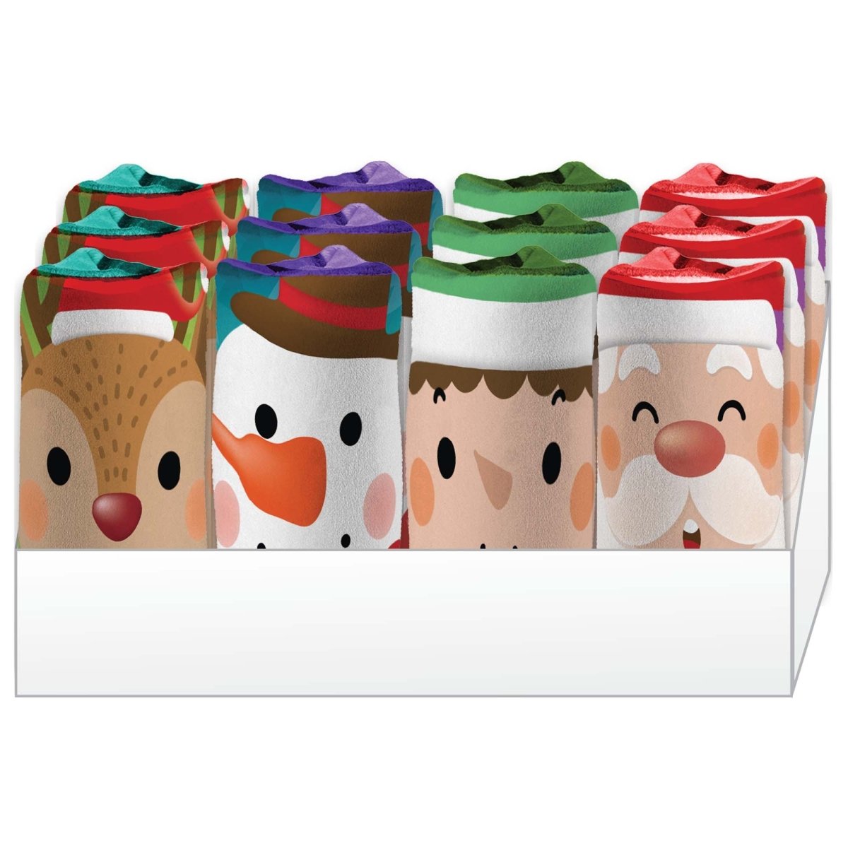 Flippin Christmas Plush Water Wiggles Fidget Toy, 1 Count | Party Expert