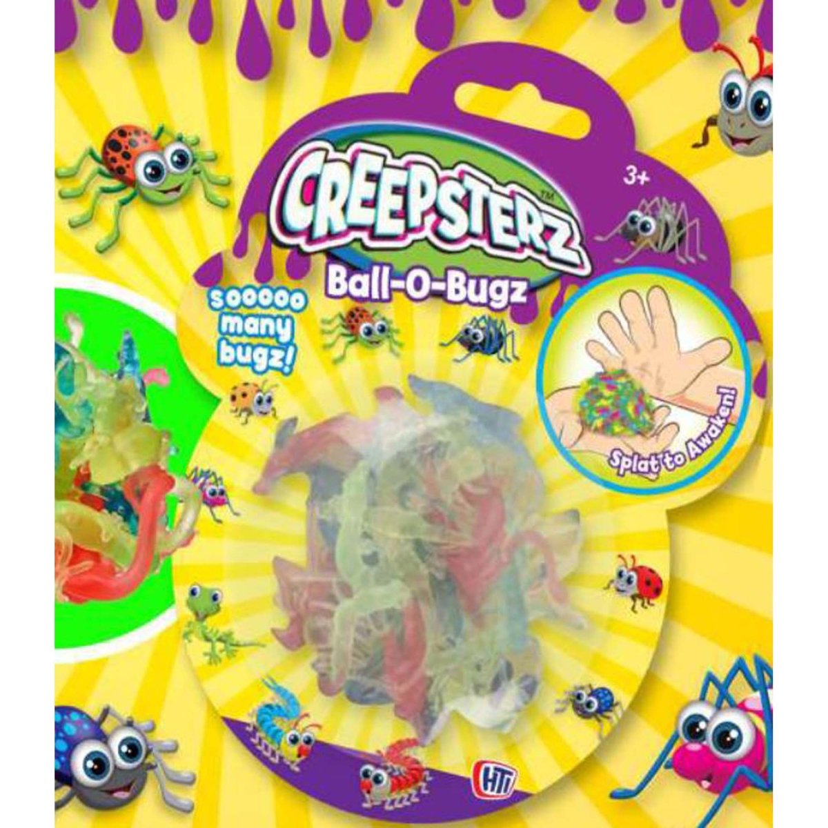 Creepsterz Ball-O-Bugs Fidget Sensory Toy, 1 Count | Party Expert