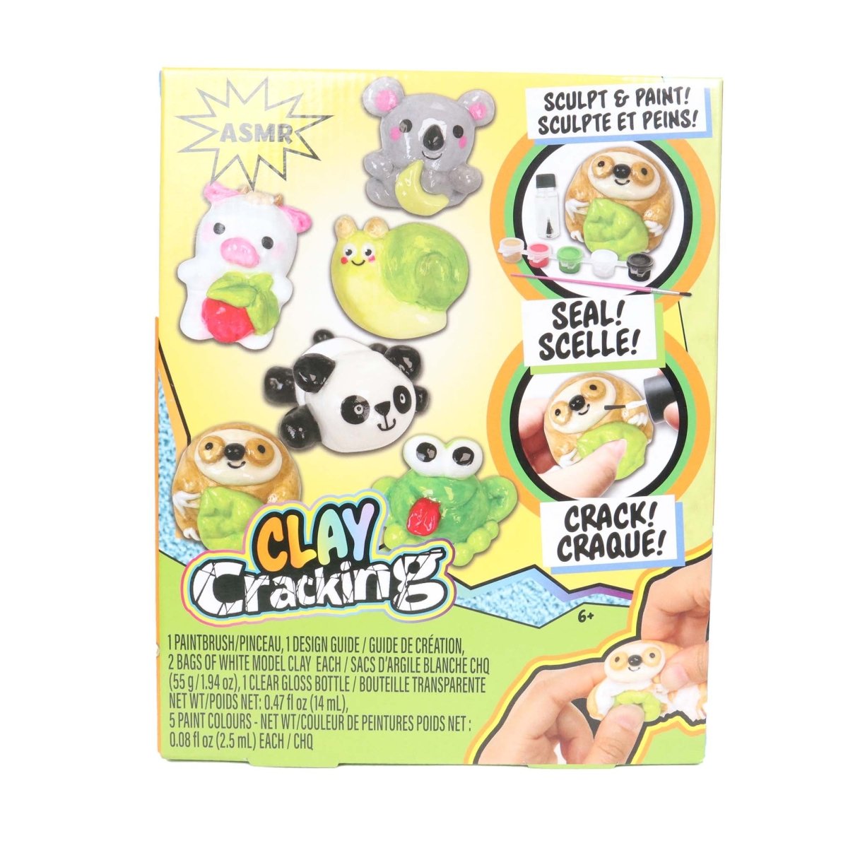 Clay Cracking Surprise Animals Crafting, 1 Count | Party Expert