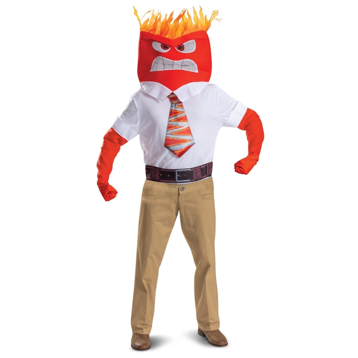 Anger Costume Kit for Adults, Inside Out 2 | Party Expert