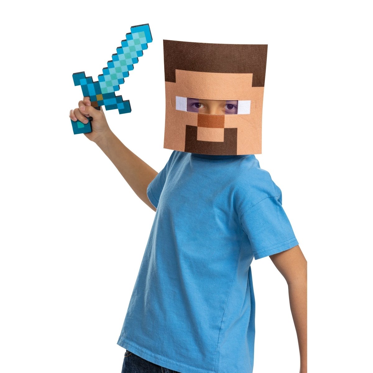 Steve Costume Kit for Kids, Minecraft | Party Expert