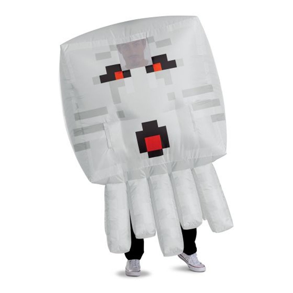 Ghast Inflatable Costume for Adults, Minecraft | Party Expert