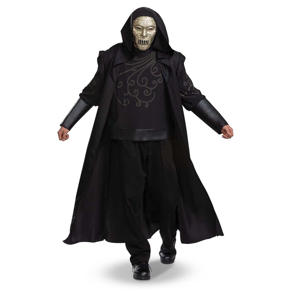 Harry Potter Death Eater Deluxe Robe Costume for Adults | Party Expert