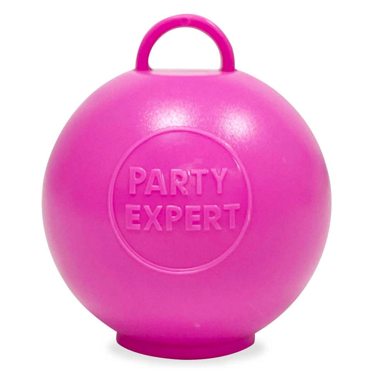 Fuchsia Pink Bubble Balloon Weight, 1 Count | Party Expert