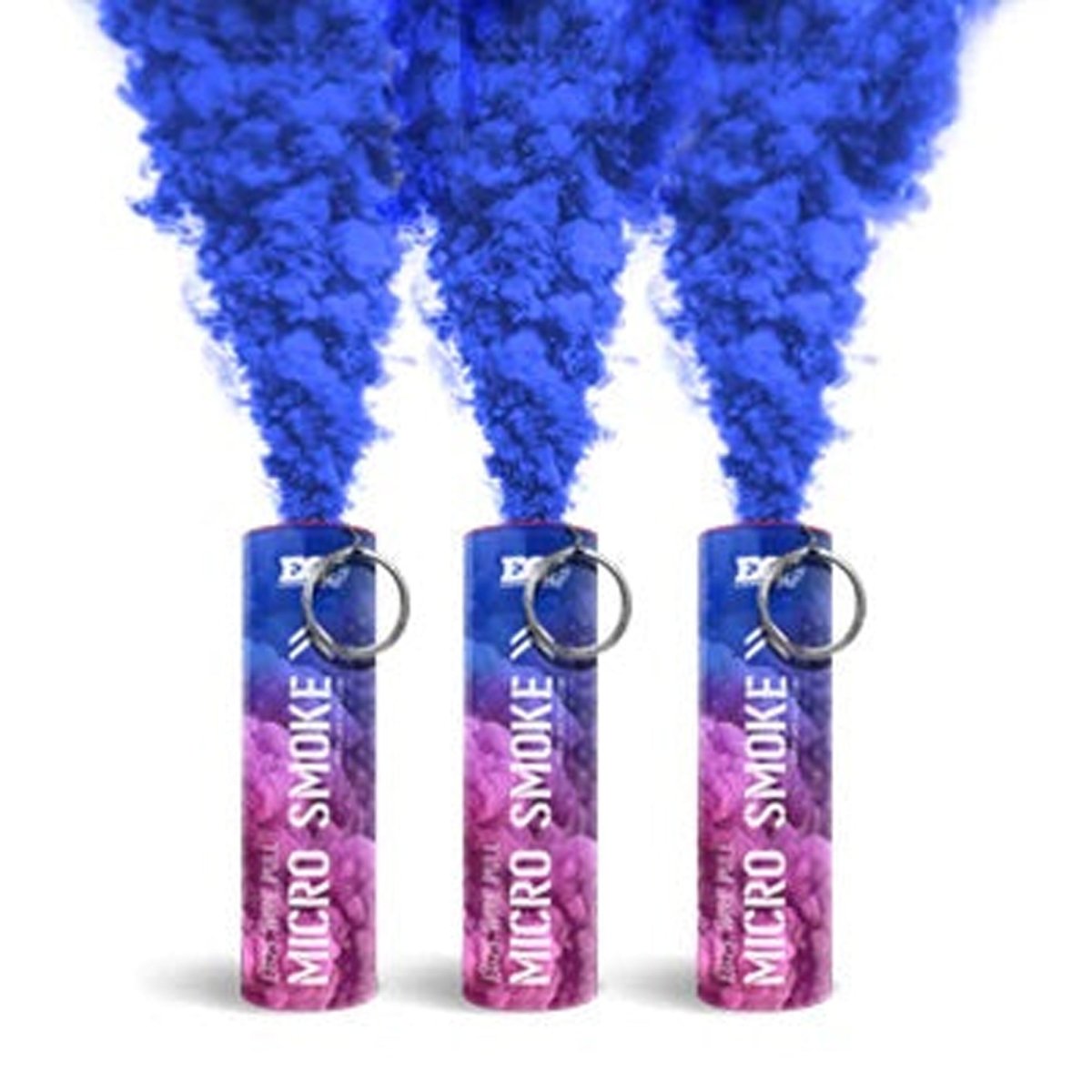 Gender Reveal Blue Smoke Bomb, 3 Count | Party Expert
