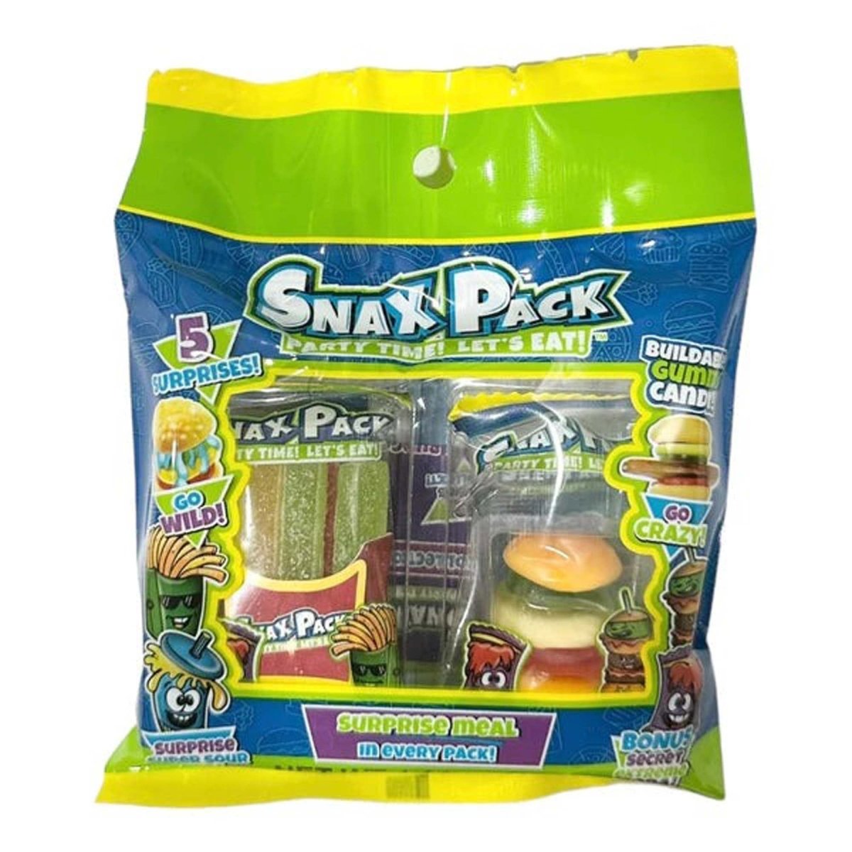 Snax Pack Gummies, 30 g, Assortment, 1 Count | Party Expert