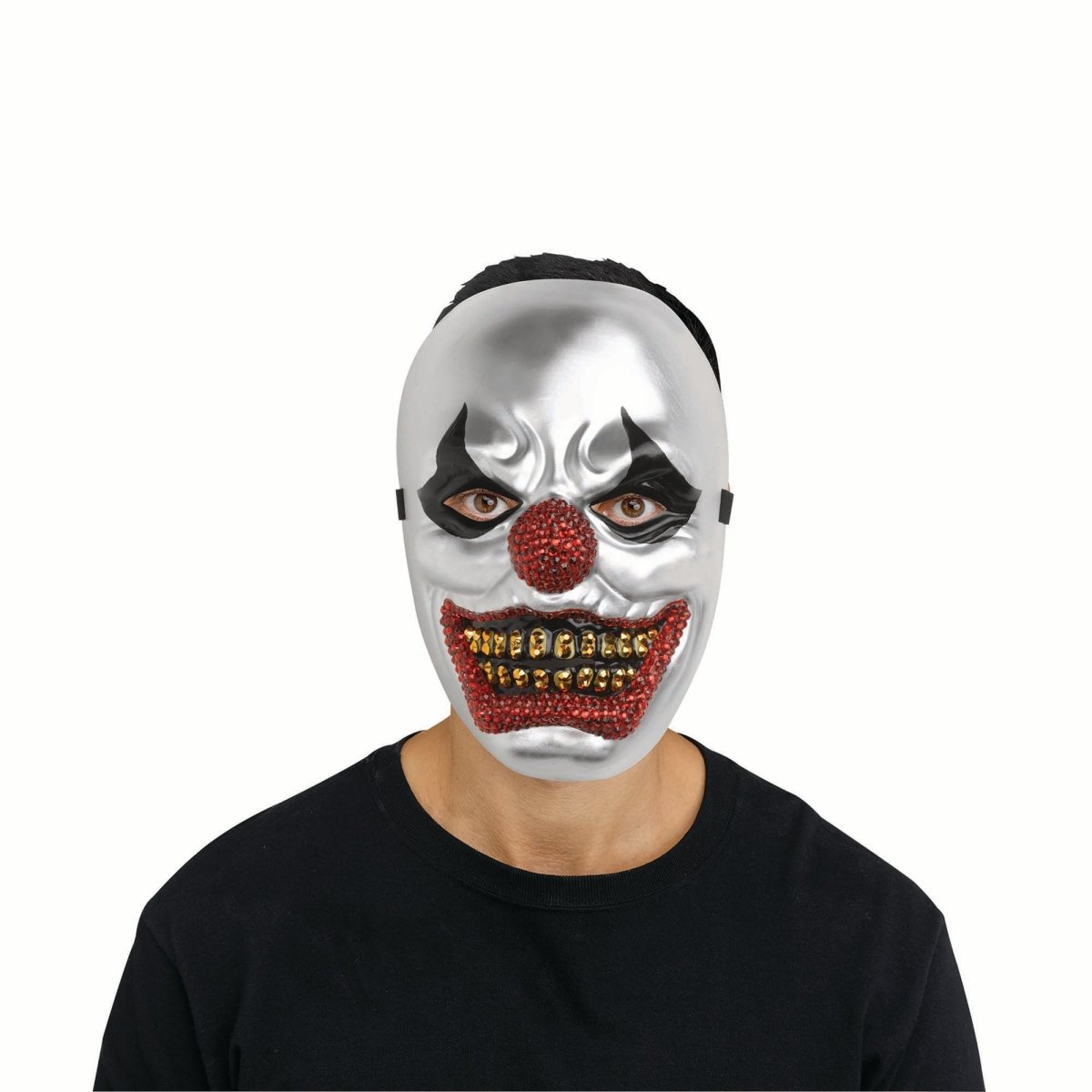 Bling Killer Clown Mask for Adults | Party Expert