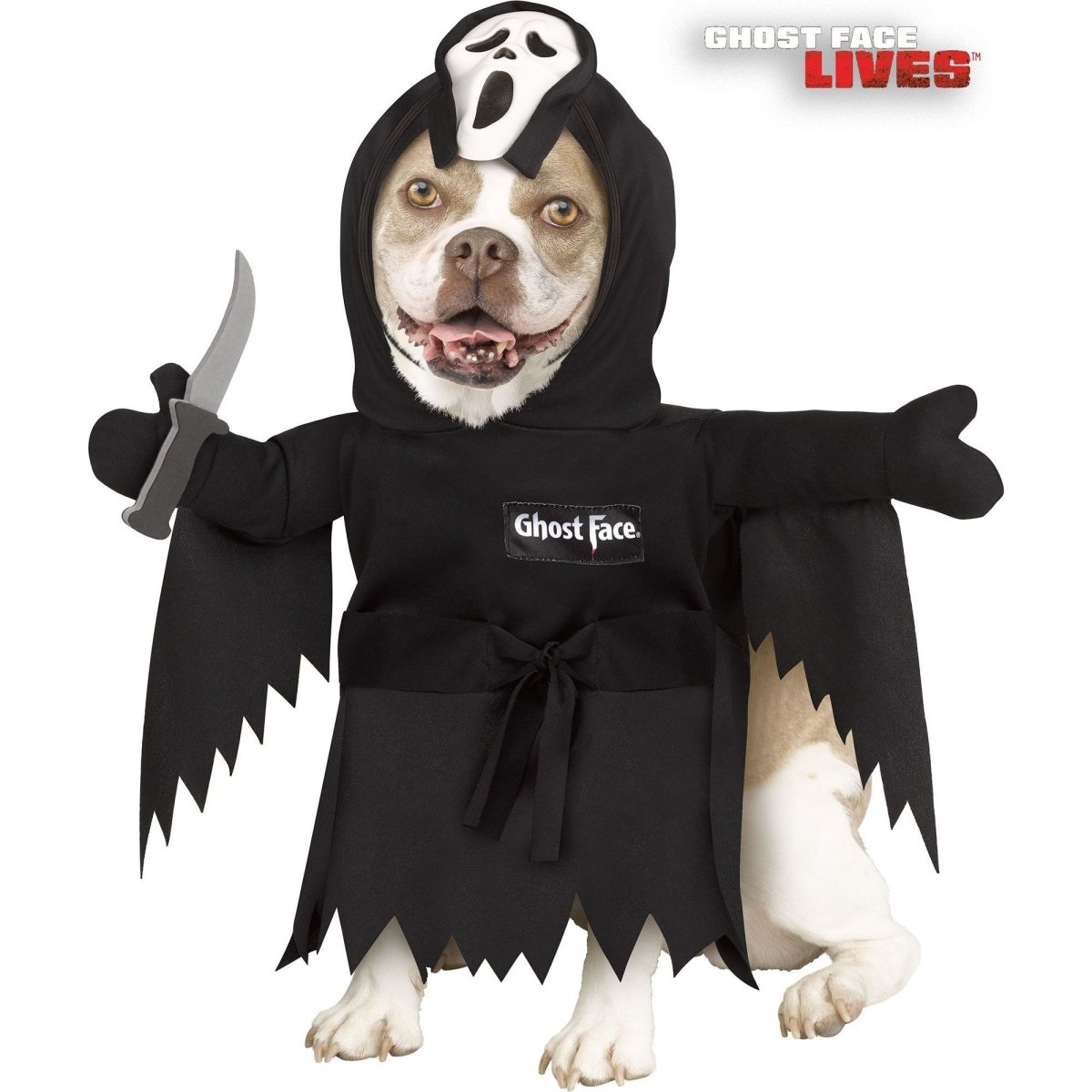 Ghost Face Costume for Pets, Scream | Party Expert